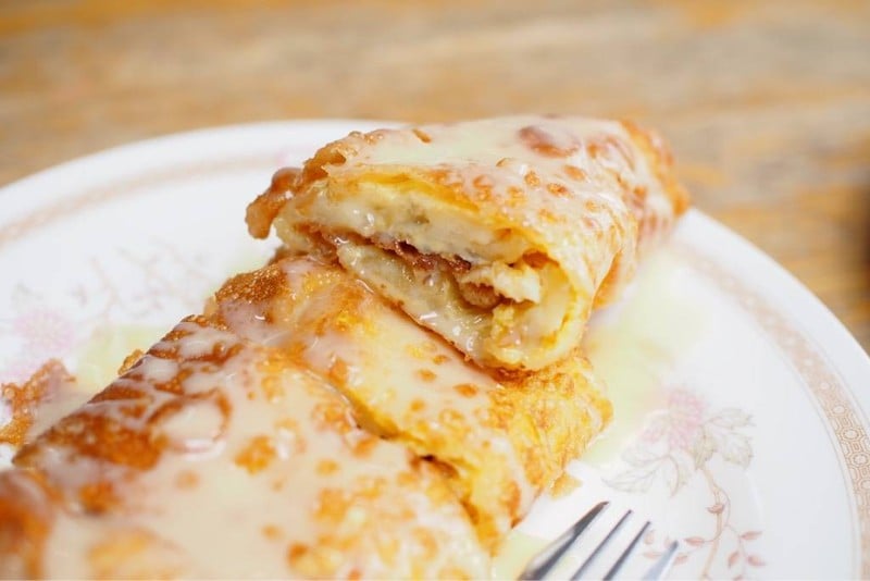 โรตีไข่กล้วย ร้าน โรตีกรอบ ลาดพร้าว-วังหิน 31