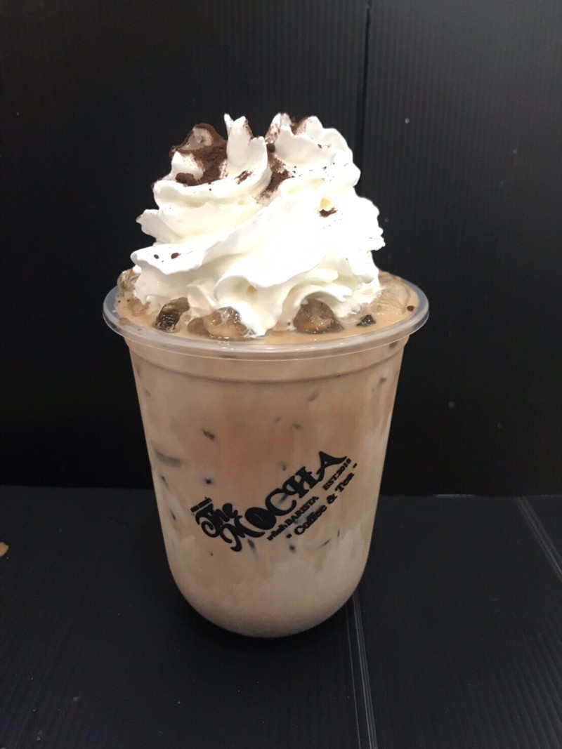 รูป MOC CHA มอคชา กาแฟ ชาไต้หวัน ชาไทย ชาเขียว ข้าวยำไก่ทอด หอการค้า