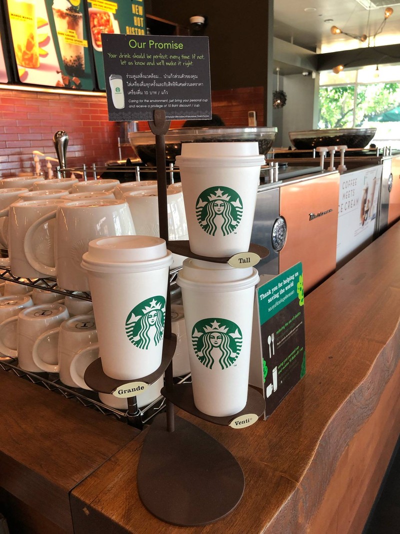 รูป Starbucks INT Rama 3 โซนด้านหน้า - Wongnai