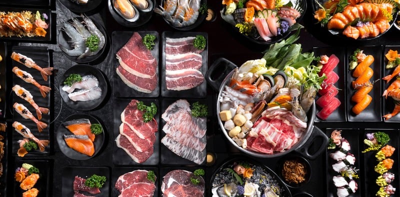 “Gyuniku Shabu” เชียงใหม่ บุฟเฟ่ต์ซาชิมิและเนื้อพรีเมียม!