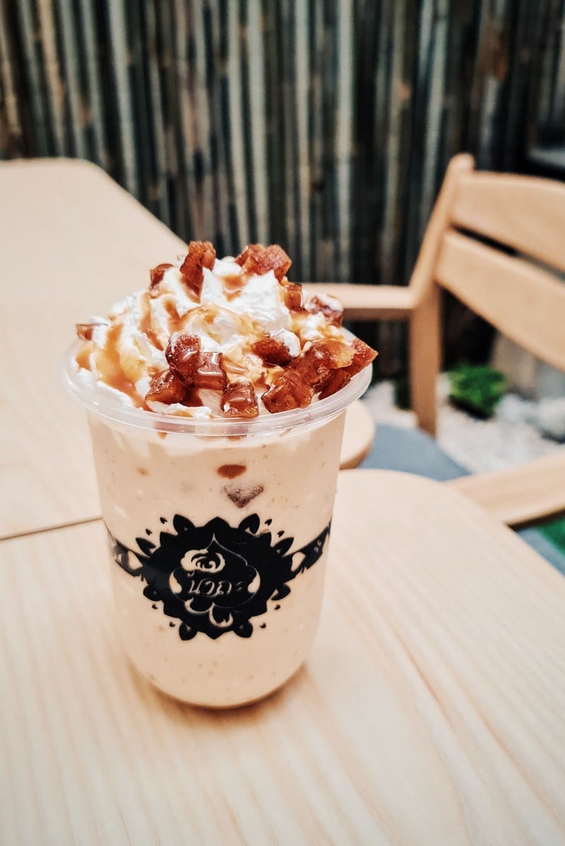 Banoffee Frappe • นี่เลยทีเด็ด หอมกล้วยและคาราเมล มีtextureของบิสกิต ...