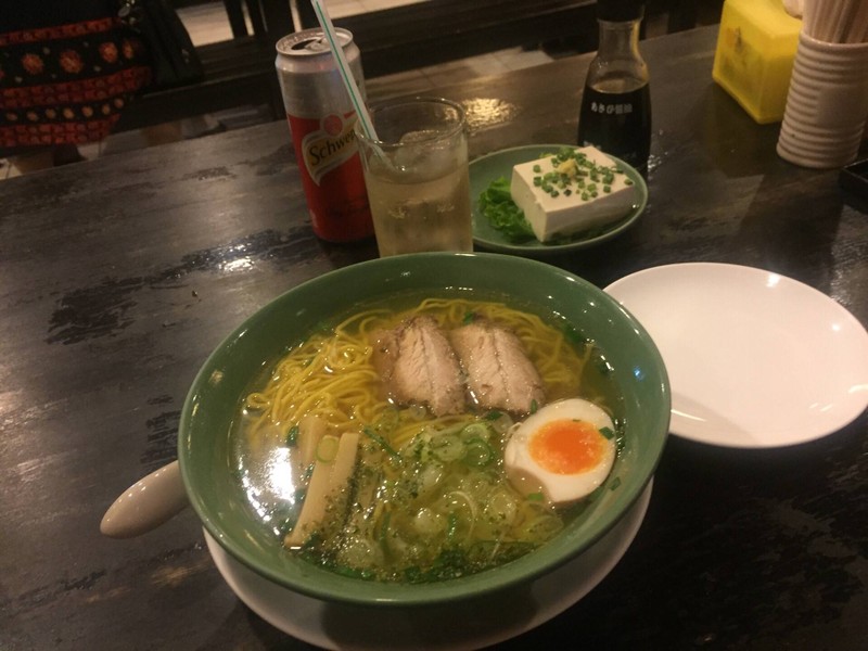 ราเม็งชาชูซุปเกลือ ร้าน Sendai Ramen Mokkori สีลม - Wongnai