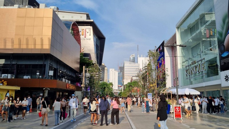 รูป Siam Square Walking Street